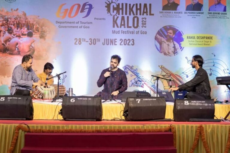 The celebration of Chikhal Kalo (Mud Festival) Organised by Goa Tourism ...