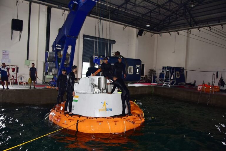 The first batch of crew recovery team of Mission Gaganyaan completed ...
