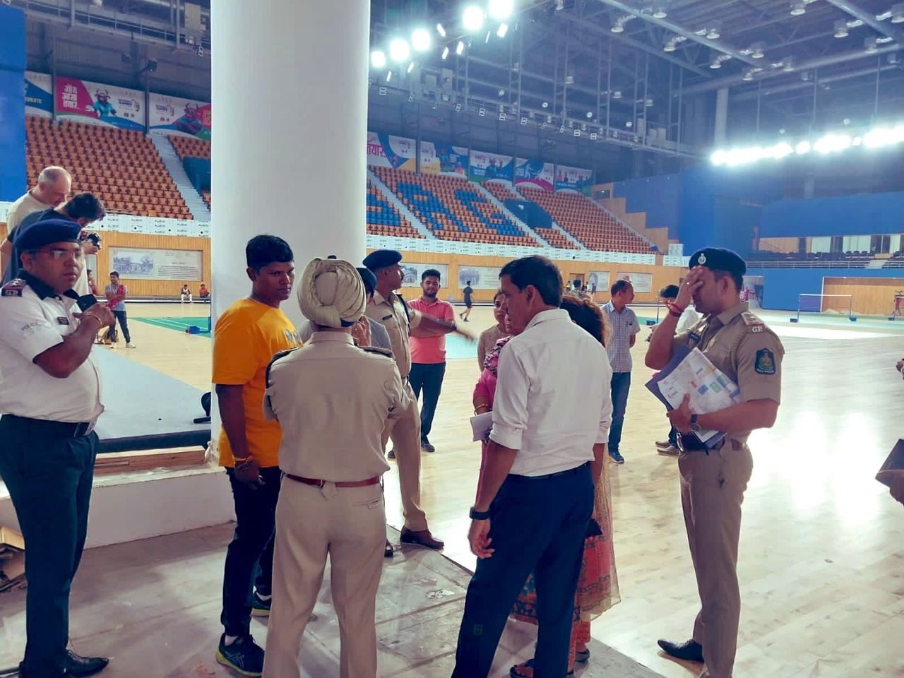 DGP Goa, Shri. Jaspal Singh IPS, IGP Goa, Shri. Omveer Singh, IPS, DIGP ...