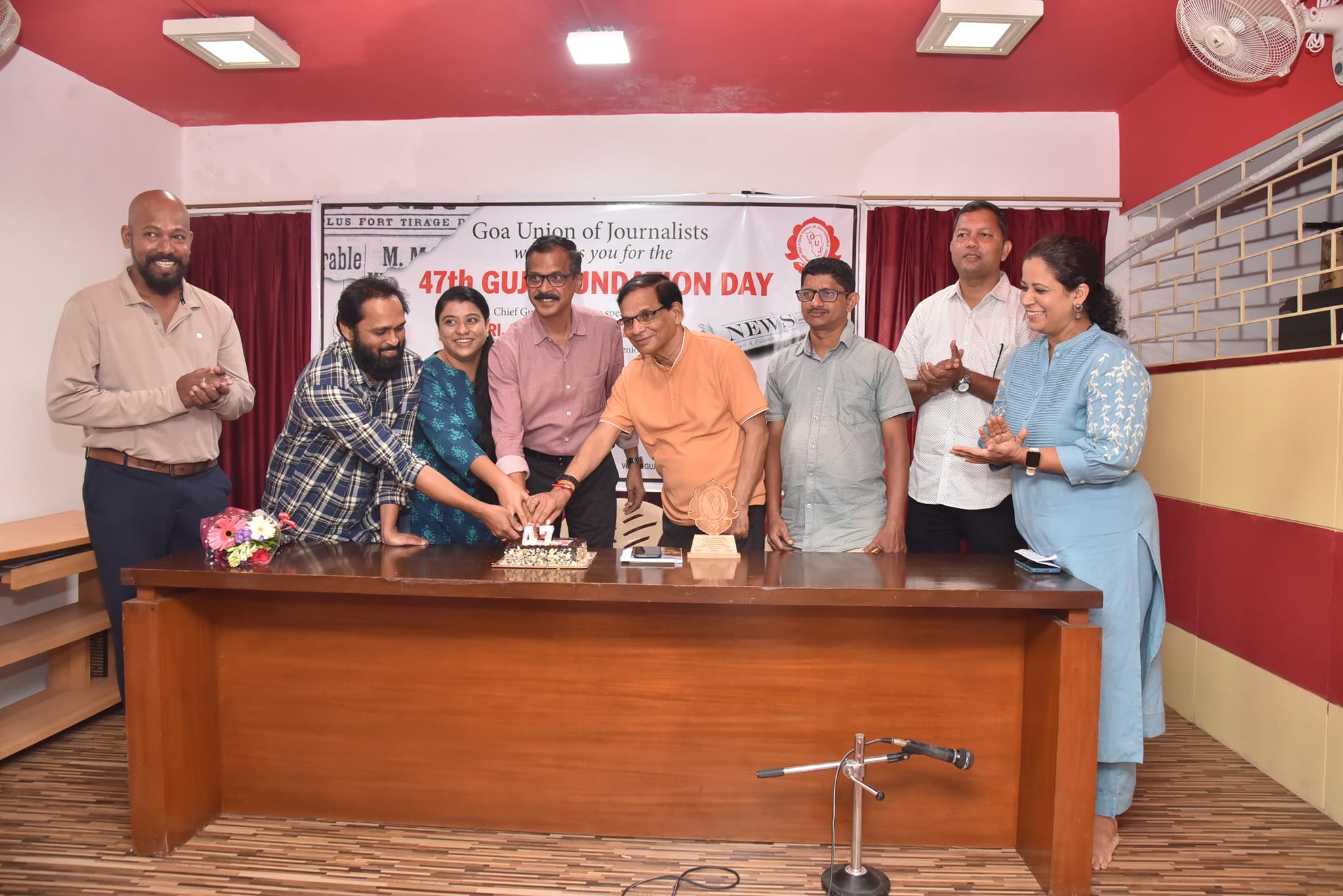 The Goa Union of Journalists celebrated its 47th Foundation day. Former ...