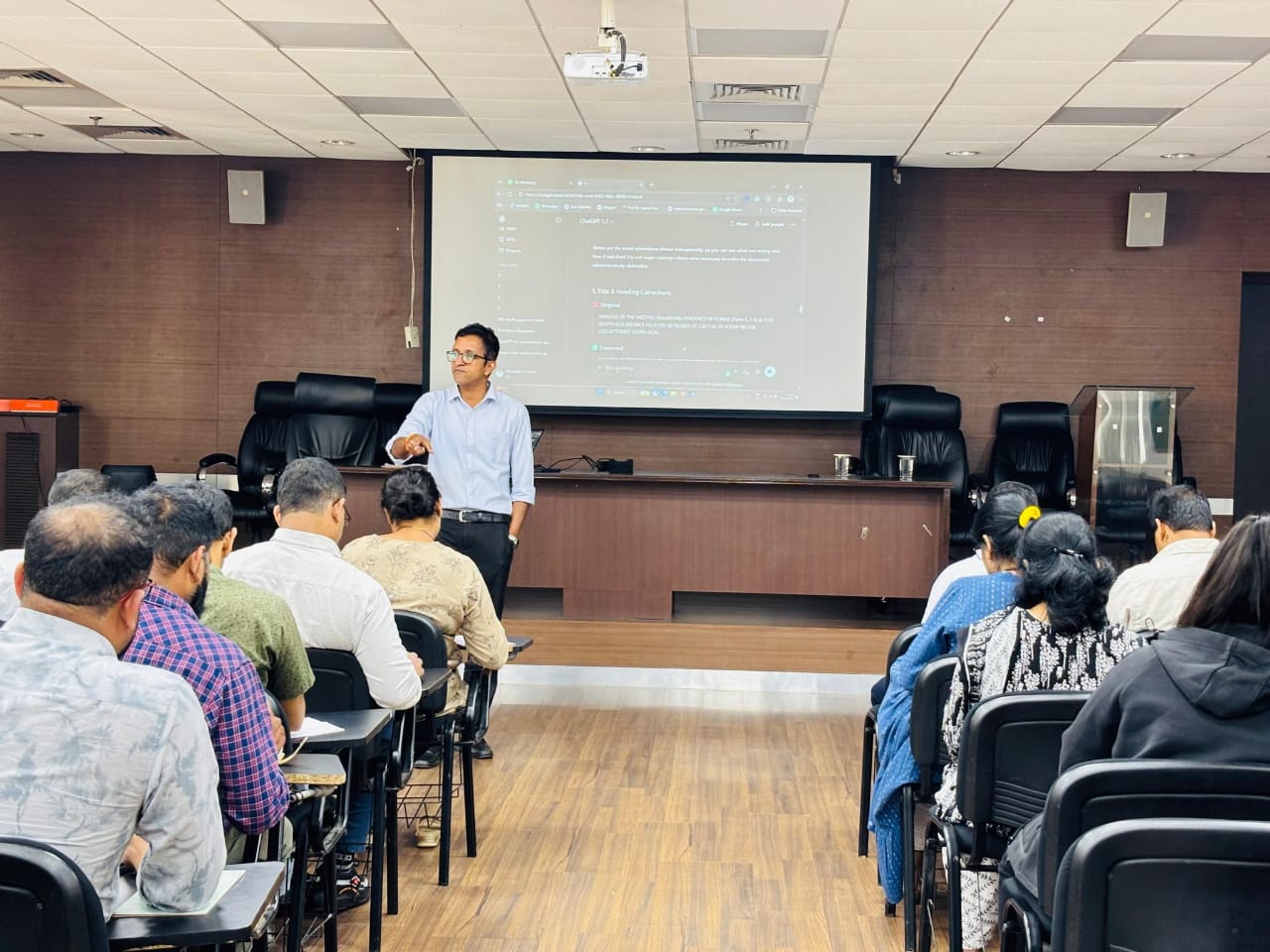 A workshop on Good Governance Practices was conducted at the Mathany ...